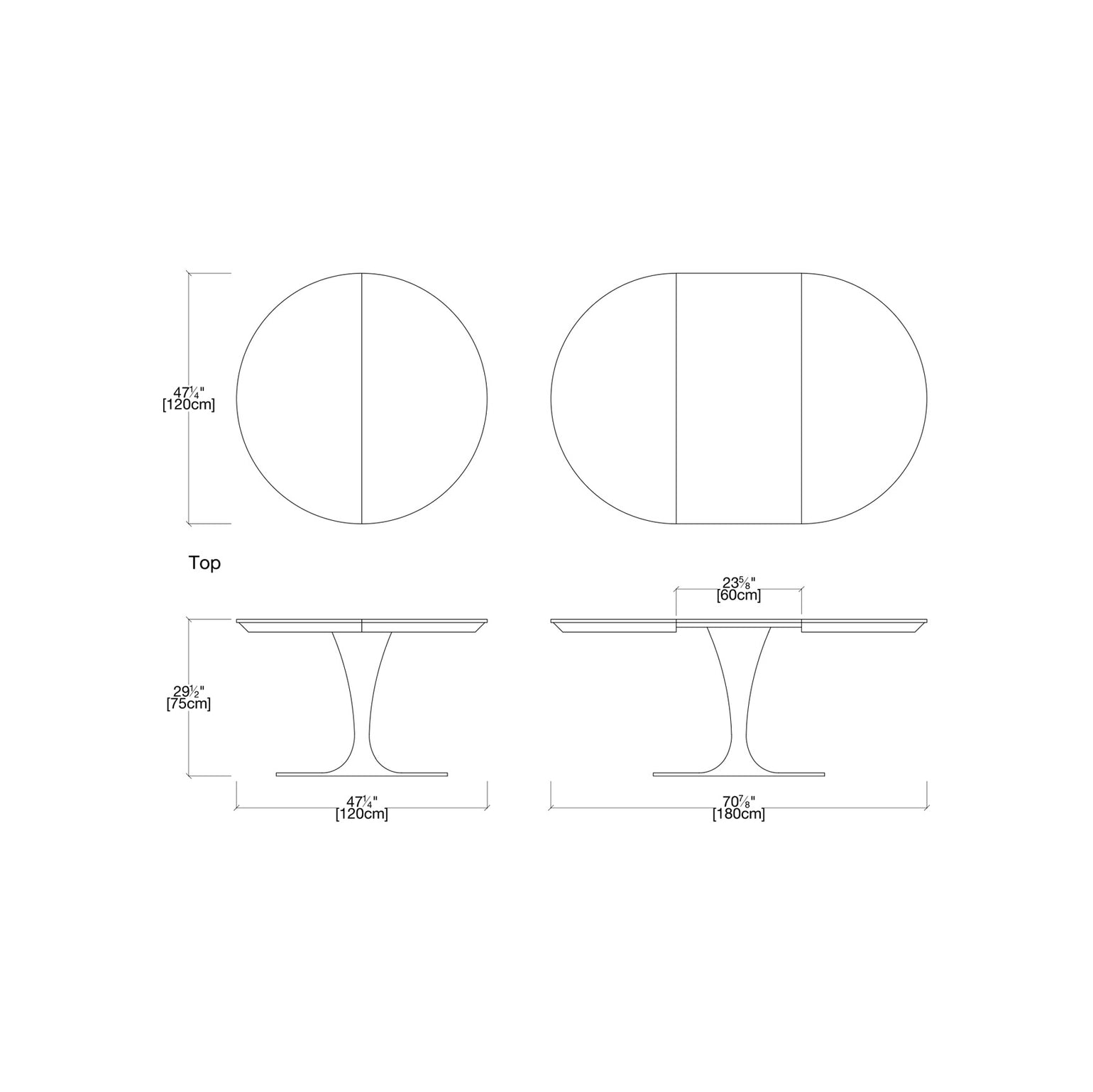 Shop Luna Extension Dining Room Table | Resource Furniture