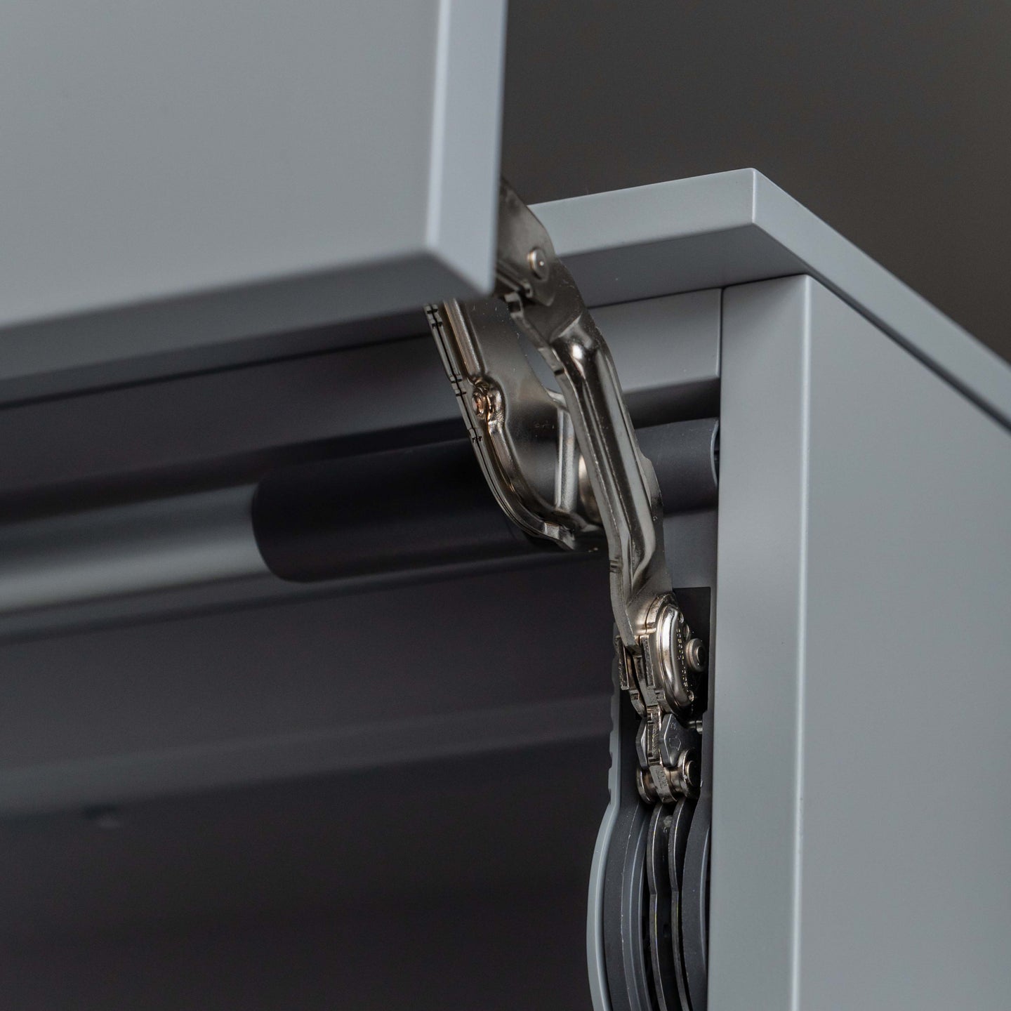 Flip-Down Wall Desk Unit | Compact Modular Workstation