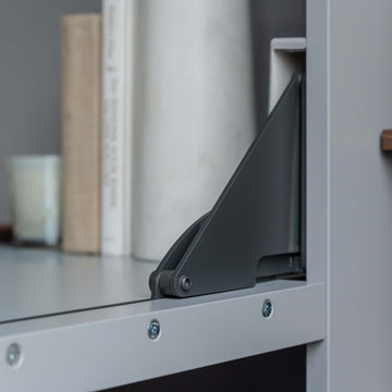 Flip-Down Wall Desk Unit | Compact Modular Workstation