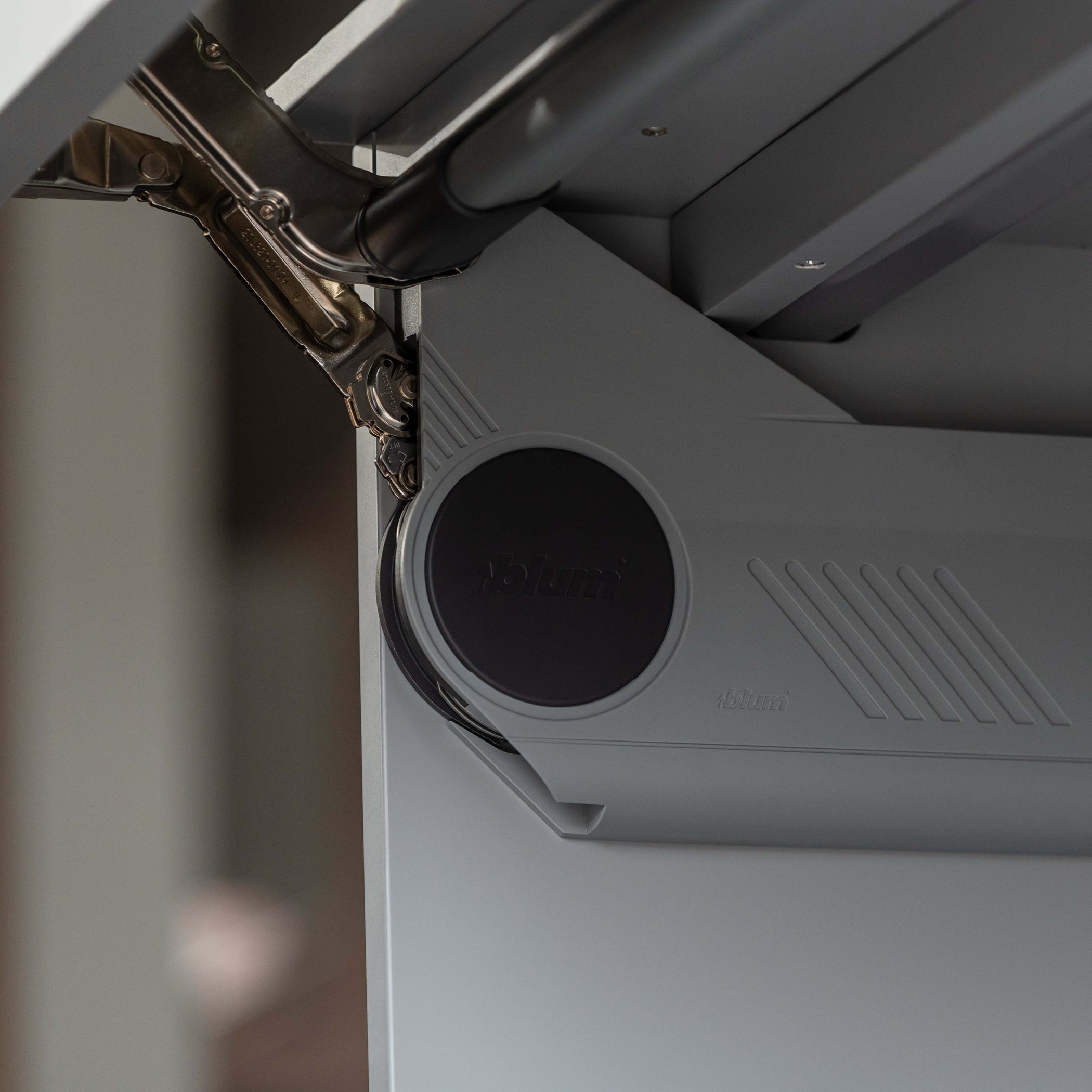 Flip-Down Wall Desk Unit | Compact Modular Workstation